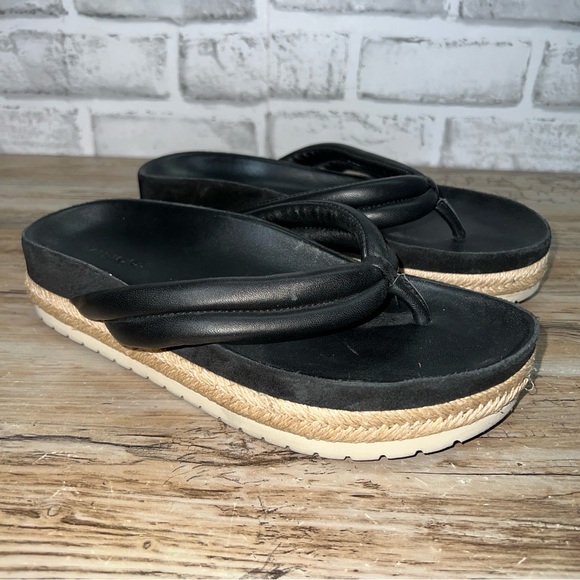 Vince | Shoes | 25 Vince Forest Espadrile Thong Platform Slide Sandal ...